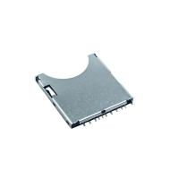 China Self Bouncing External Welded Foot SD Card Connector SMT Patch 10P 2.75H for sale