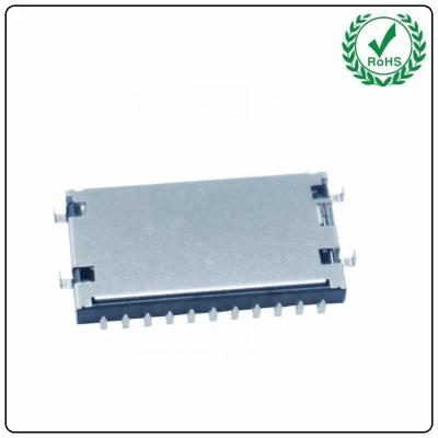 China Reverse Socket SD Card Connector , Female Smart Card Socket for sale
