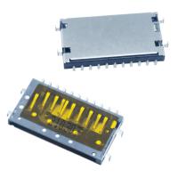 China Reverse Socket SD Card Connector , Female Smart Card Socket for sale