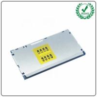 China High End POS Smart Card Connector , Push Pull 8pin IC Card Connector for sale
