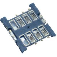 China SIM 6P Micro-Card Mobile Phone Card Slot Pull-Out Pull Type Smart Card Connector for sale