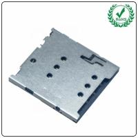 China 1.42H Socket Micro SIM Card Connector With Detect Switch for sale
