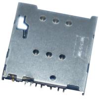 China 1.42H Socket Micro SIM Card Connector With Detect Switch for sale