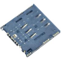 China 1.42H Socket Micro SIM Card Connector With Detect Switch for sale