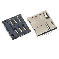 China Stable Performance Push Push Type Tablet Nano Sim Card Socket Holder Connector for sale