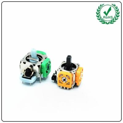 China 360 Degree Rotation Rocker Potentiometer , 5K 10KOhm 3D MINI Joystick Potentiometer for sale
