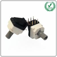 China 10x10 Coding 3x3 Terminal 6 8 Position Rotary Switch With High Knob 6mm for sale