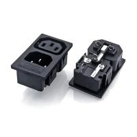 China Ac Power Socket IEC Connector Female Ac Power Socket for sale