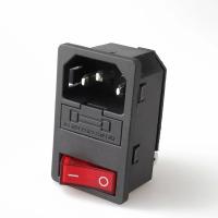China LZ-14-F16 10A 250V Power Outlet AC socket IEC INLET Universal EU AU UK Copper CE for sale