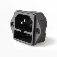 China C14 Male Ac Power Word Socket High Power 16A Pair Of Plugs for sale