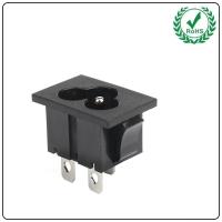 China LANZMFG IEC60320 C6 Electric Kettle Socket 3p Mickey Mouse Socket for sale
