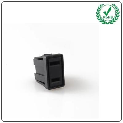 China LZ-F-M2 AC Socket Outlet Copper 10A Female 2Pin American Standard Electric Socket for sale