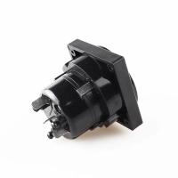 China Korean Standard EU Power Socket Jack Power Connector Inlet AC 250V AC Plug With Socket Standard Grounding 10A for sale