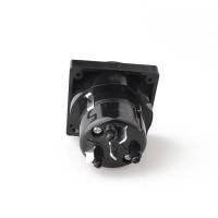 China Korean Standard EU Power Socket Jack Power Connector Inlet AC 250V AC Plug With Socket Standard Grounding 10A for sale