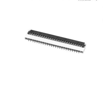 China pitch 0.3 FFC FPC Connector 1.0mm Clamshell Brass Tin planted for sale
