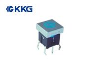 China Sealed Illuminated Tact Switch Toggle Light 250V AC 100000 Cycles for sale