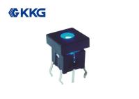 China Sealed Illuminated Tact Switch Toggle Light 250V AC 100000 Cycles for sale