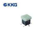 China Self Lock Illuminated Tact Switch 100,000 Cycles DC 5v Led Push Button for sale