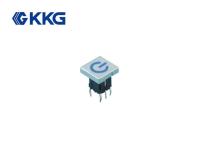 China horizontal Led Square Momentary Switch For Communication Epuipments for sale