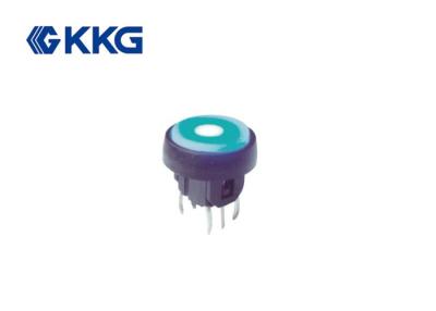 China 12.5mm Diameter Illuminated Tact Switch Round Shape For Household Appliances for sale