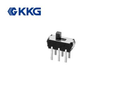 China DIP Dpdt Slide Switch , Mini Slide Switch For Electronic Accessories for sale