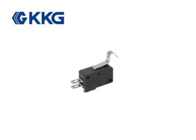 China CQC Micro Limit Switch With Roller 2 Pin , PBT Momentary Lever Switch for sale