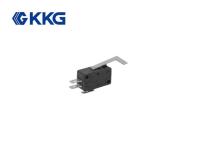 China CQC Micro Limit Switch With Roller 2 Pin , PBT Momentary Lever Switch for sale