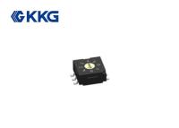 China 3x3 Pins Smt Rotary Switch , 250VAC Bcd Rotary Switch Flush Actuators for sale