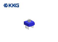 China 4 Position Coded Rotary Switch Octal Code Right Angle Mount Extended Actuators for sale