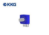 China ISO9001 Binary Coded Rotary Switch Pcb Mount With Circuit Control for sale