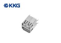 China Vertical Straight Plug Usb 3.0 Female Connector Double Layer Long Body for sale