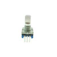 China Custom Metal Shaft 5 Pin 11mm Linear Rotary Encoder With Switch for sale