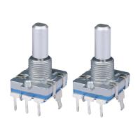 China Rotary Shaft Encoder Switch , 360° Rotational  Coded Switch With 24Pulse，Incremental Encoder Switch,Coded Rotary Switch for sale