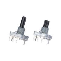China Encoder Switch,Rosh 16mm 24 Pulse 12 Pulse Coding Incremental 360 ° Encoder Switch,Metal Shaft Coded Rotary Swith for sale