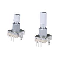 China Encoder Switch,360° 15mm Metal Axis Encoder For Volume Control ,Push Button Coding Rotary Encoder,Coded Rotary Switch for sale