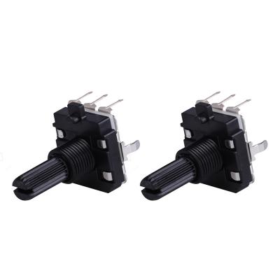 China Encoder Switch ,360° 12 Pulse 16mm Plastic Insulated Shaft Encoder,Coding  Incremental  Encoder,Coded Rotary Switch for sale