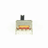 China Slide Switch,SPDT 3 Pin Defend Dip  Sliding Switch, Vertical Side Push Tact Switch,Interruptor On-Off Toggle Switch for sale