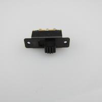 China 1P2T 90 Degree Vertical Interruptor On Off Sliding Switch for sale