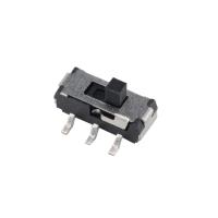 China 1P3T Miniature Horizontal Slide Switch DC50V 0.5A for sale