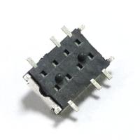 China 2 Position 10 Pin SMD 1P2T Vertical Slide Switch for sale