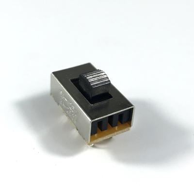 China 3A 6A HSV 2P2T 6 Pin Miniature On Off Sliding Switch for sale