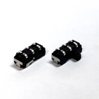 China Miniature Bent Feet 6 Pin On Off DPDT Slide Switch for sale