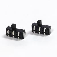 China Miniature Bent Feet 6 Pin On Off DPDT Slide Switch for sale
