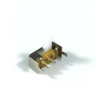 China DC12V 50mA 1P2T 2 Position 3 Pin Horizontal Push Button Tact Switch for sale