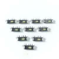 China Miniature 7 Pin 1P2T Circuit On Off Sliding Switch DC12V 100mA for sale