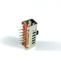 China 10000 Cycles 6 Position Wiki Mini Slide Switch DC50V 0.5A for sale