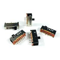 China 10000 Cycles 6 Position Wiki Mini Slide Switch DC50V 0.5A for sale