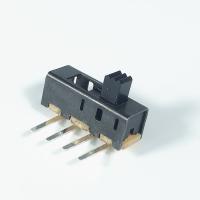 China 4 Pin Right Angle Interruptor On Off Toggle Switch DC50V 0.5A Without Solder Tabs for sale