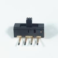 China 4 Pin Right Angle Interruptor On Off Toggle Switch DC50V 0.5A Without Solder Tabs for sale
