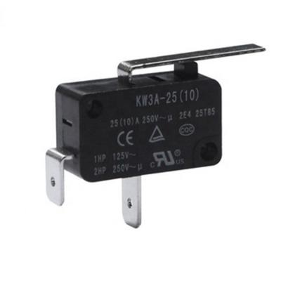 China SMD Momentary 25T85 Micro Switch 25A 250VAC With Hinge for sale